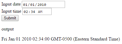 Input Datetimepickers - Mitch Valenta