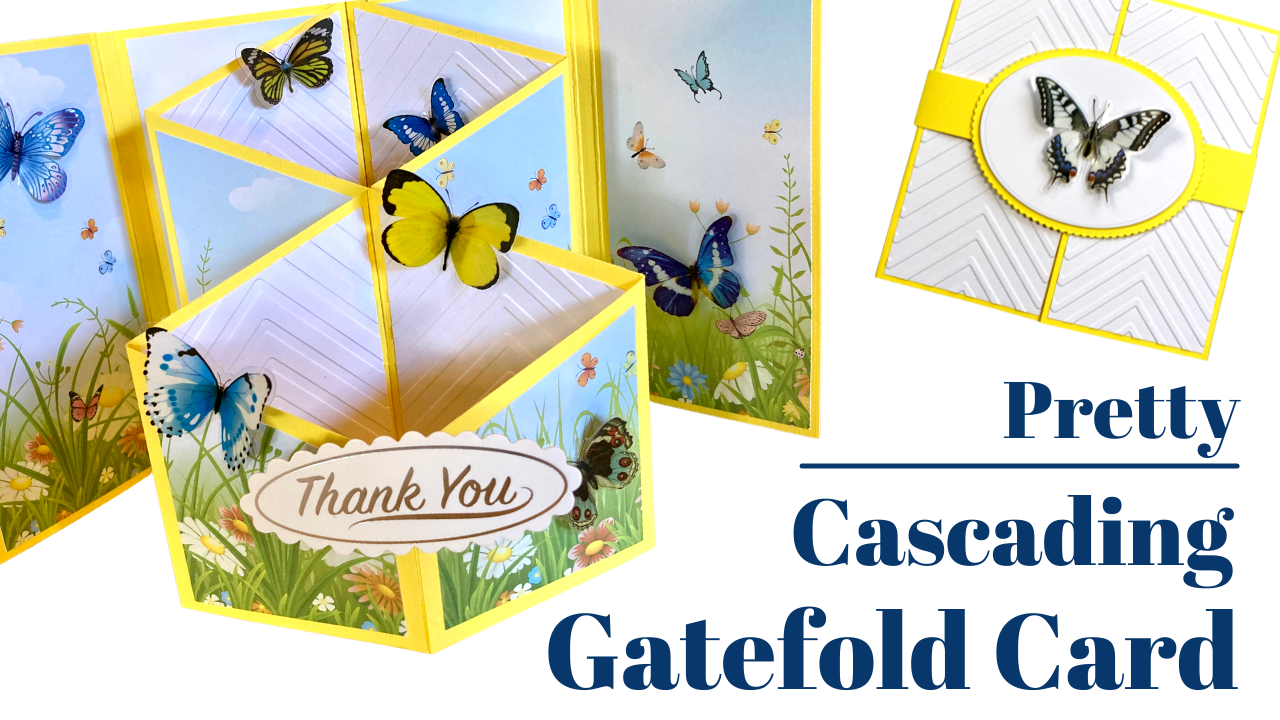 Cascade Cards – MIXED UP CRAFT