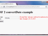 Jsf 2 Convertdatetime Example Mkyong