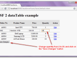 How To Update Row In Jsf Datatable Mkyong