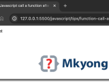 Javascript Call A Function After Page Loaded Mkyong