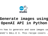 Generate Images Using Openai Api In Python