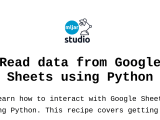 Read Data From Google Sheets Using Python