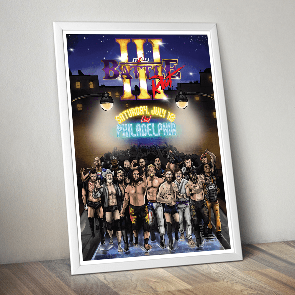 NEW: Battle Riot poster
