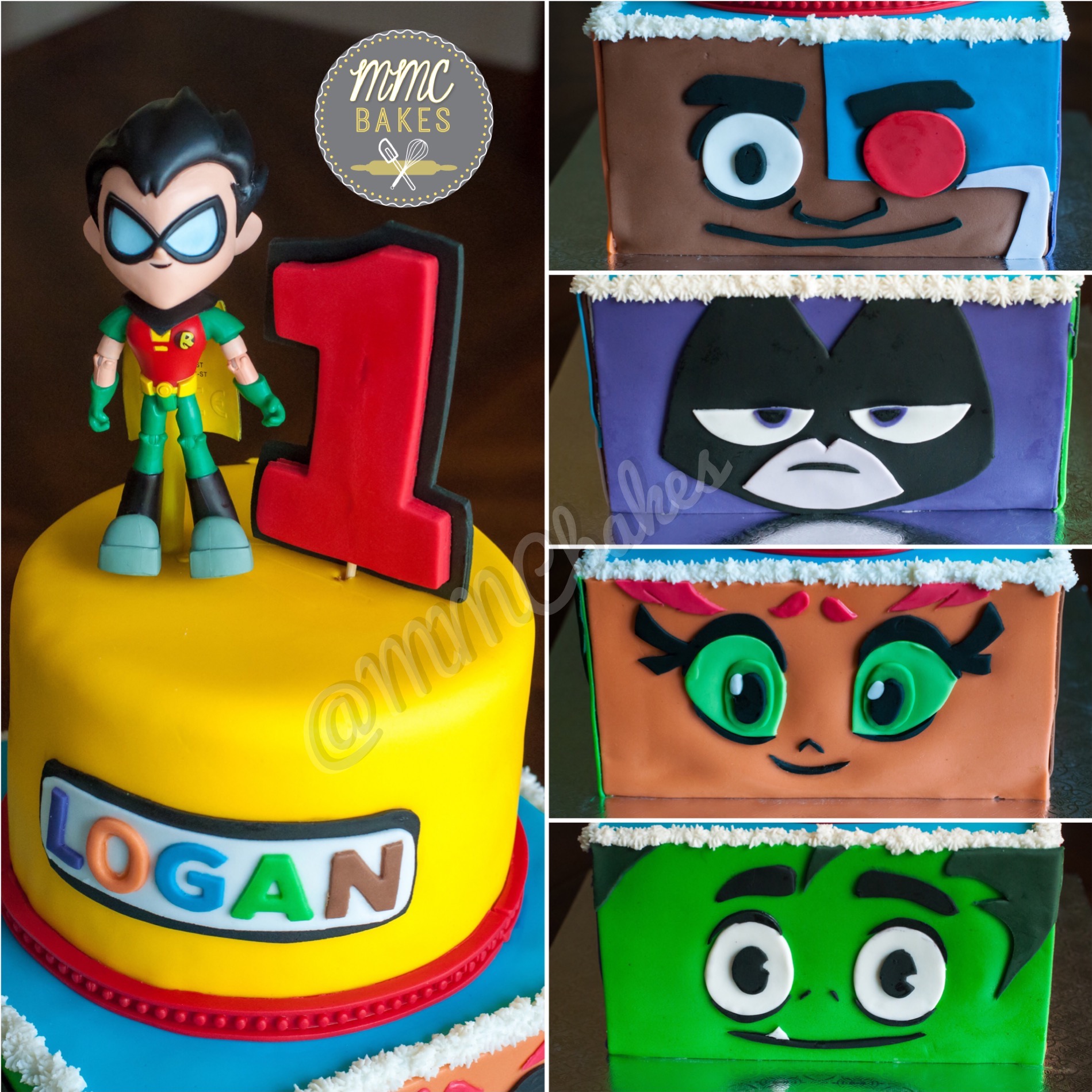 Teen Titans GO Cake – MMC Bakes