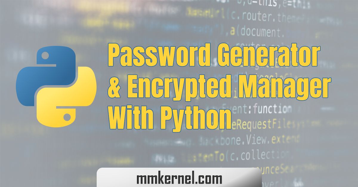 Python Projects with Source Code - MMkernel.com