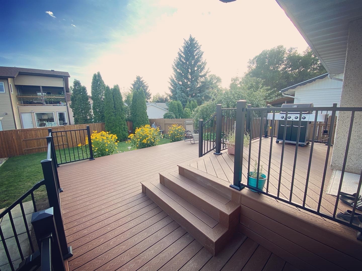 Two Tier Transformation - MN Fence + Deck