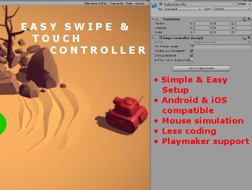 Easy Swipe & Touch Controller | Home of LED Blinker & News