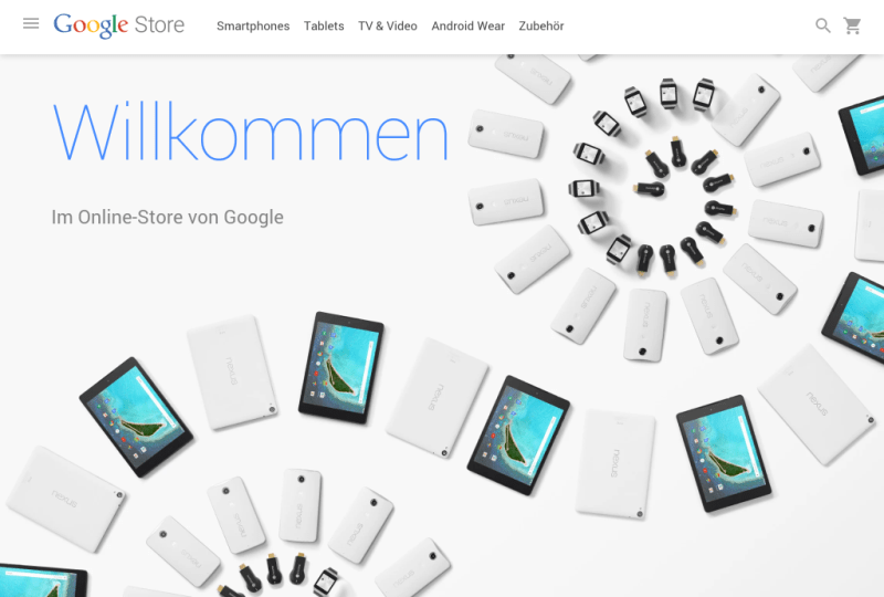 Google eröffnet den Google Store und verkauft dort Hardware – mobileCTRL
