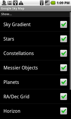 Google Sky Map for Android adds Hubble Image Gallery - mobiputing