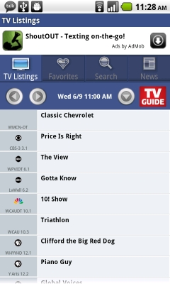 TV Guide launches Android app - mobiputing
