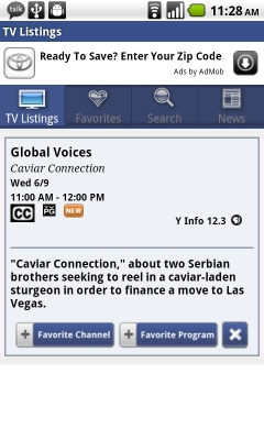 TV Guide launches Android app - mobiputing