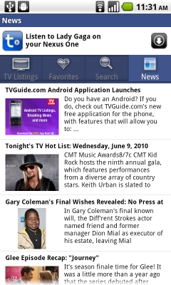 TV Guide launches Android app - mobiputing