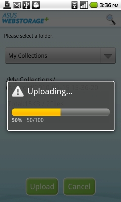Asus WebStorage app for Android - mobiputing