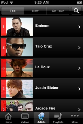 Vevo introduces music video app for iPhone - mobiputing