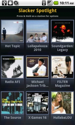 Slacker introduces on-demand radio for Android, iOS, BlackBerry, more ...