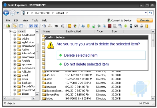 Droid Explorer: File manager, backup, screencast tool for Android ...