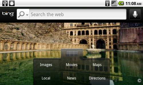 Microsoft Bing app now available in the Android Market - mobiputing