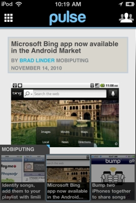 Pulse News app for iOS, Android now available for free - mobiputing