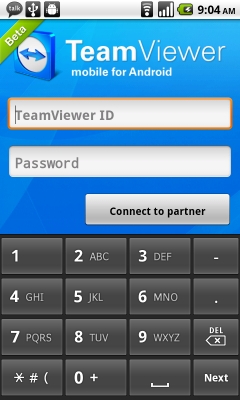 TeamViewer launches remote desktop app for Android - mobiputing