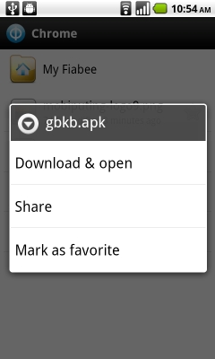 Transfer files between Android and Chrome with Fiabee Sync - mobiputing