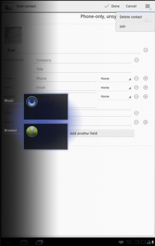First look at Android 3.0 Honeycomb UI (thanks to the SDK) - mobiputing