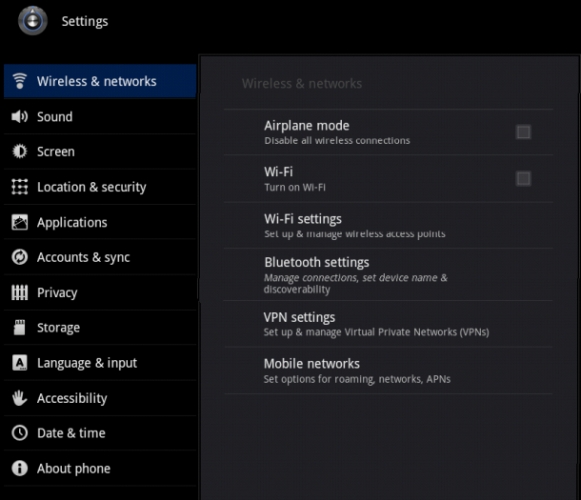 First look at Android 3.0 Honeycomb UI (thanks to the SDK) - mobiputing