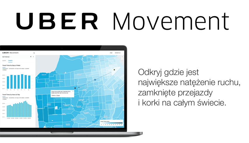 Uber Movement - serwis ze statystykami ruchu - mobiRANK.pl