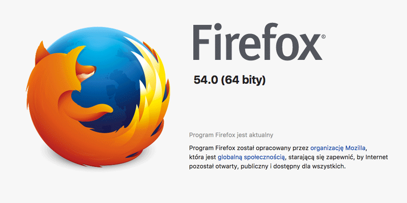 Szybszy Firefox 54 i wreszcie z wieloprocesowością - mobiRANK.pl
