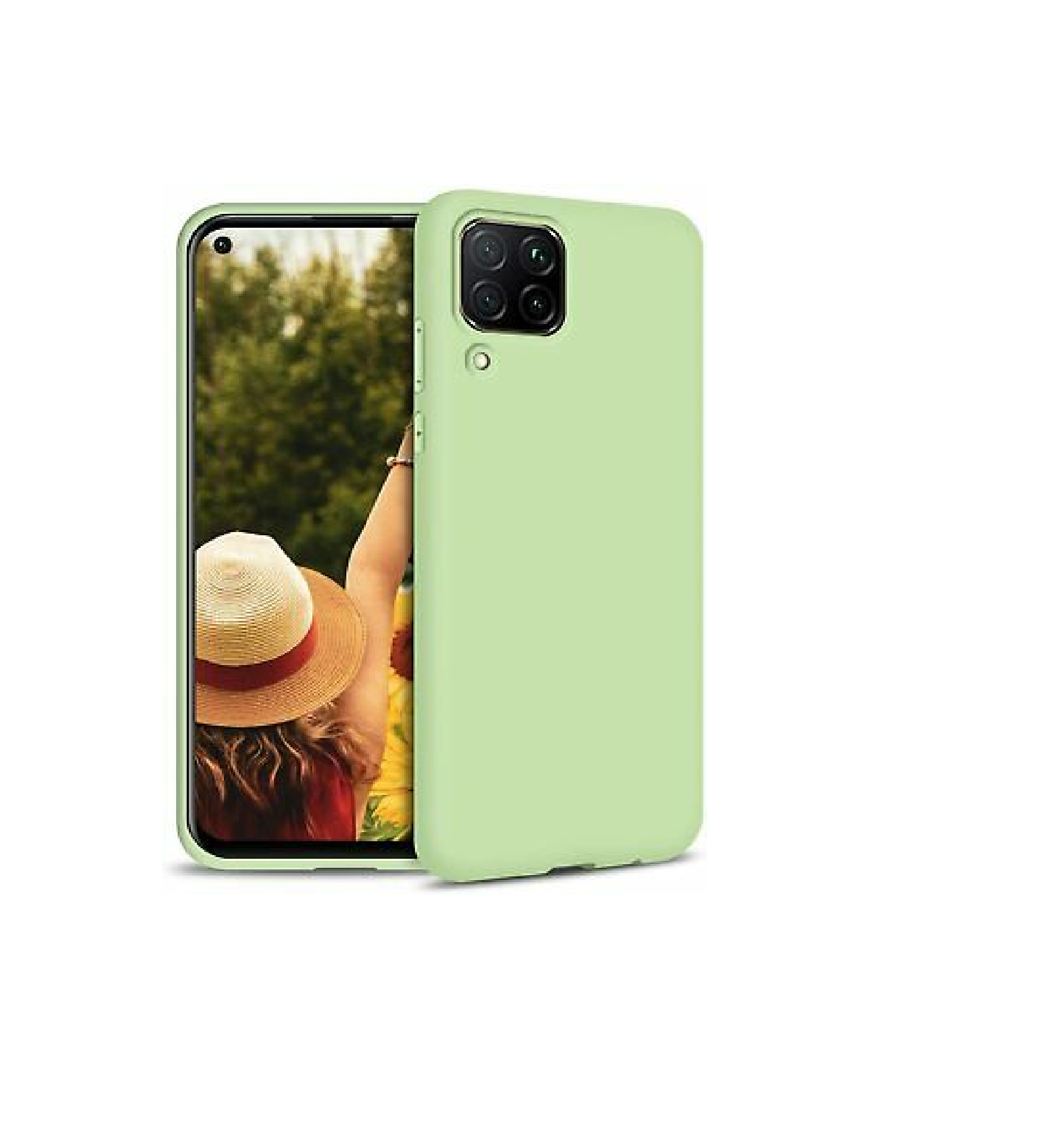 TPU SILICONE P40 LITE VERDE