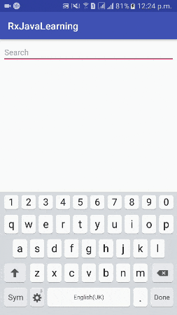 Understanding and practice of RxJava & RxBinding of Android part -2