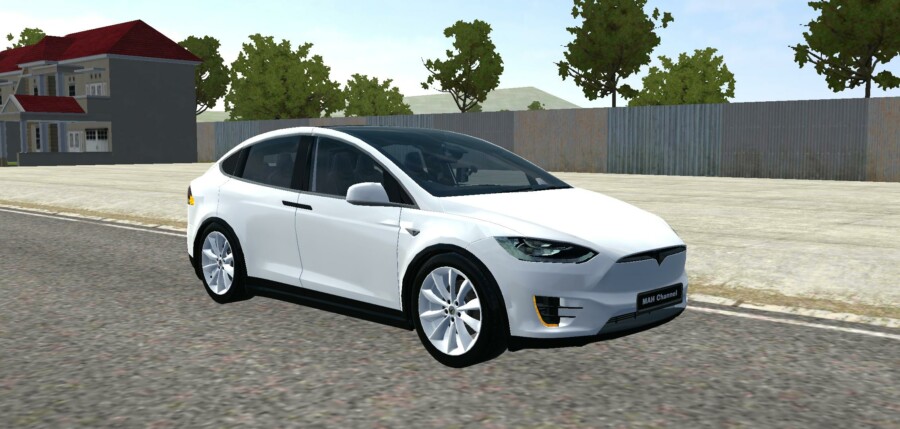 Download MOD BUSSID Mobil Tesla Model X