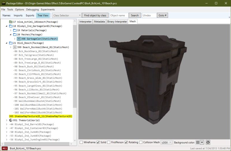 Package Editor Basics Modding Wiki - High Quality Mobile Light Patterns | Free Download