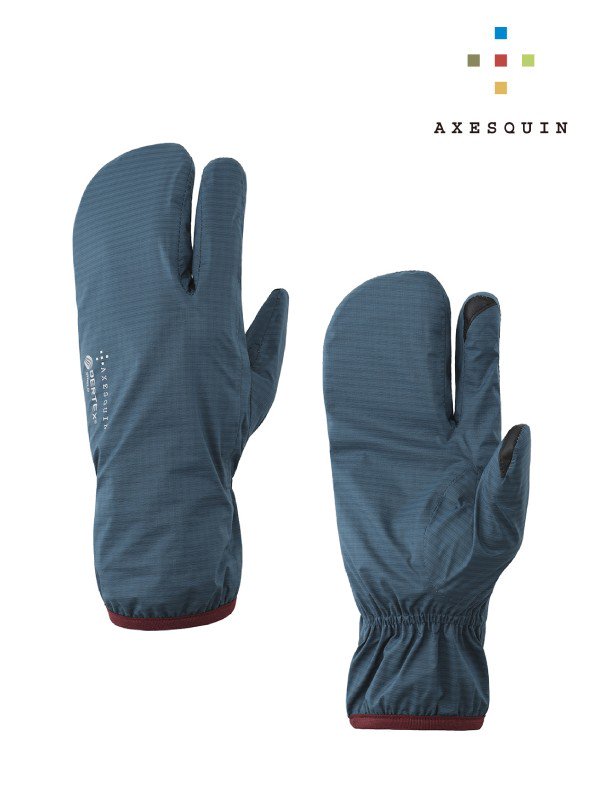 W2P Light Shell Trigger Mitten #K23消炭色 [013013]｜AXESQUIN 入荷