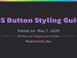 Css Button Styling Guide Modern Css Solutions