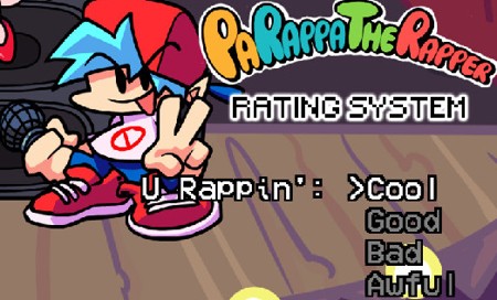 PaRappa The Rapper FNF MOD - New Rating System (Download)