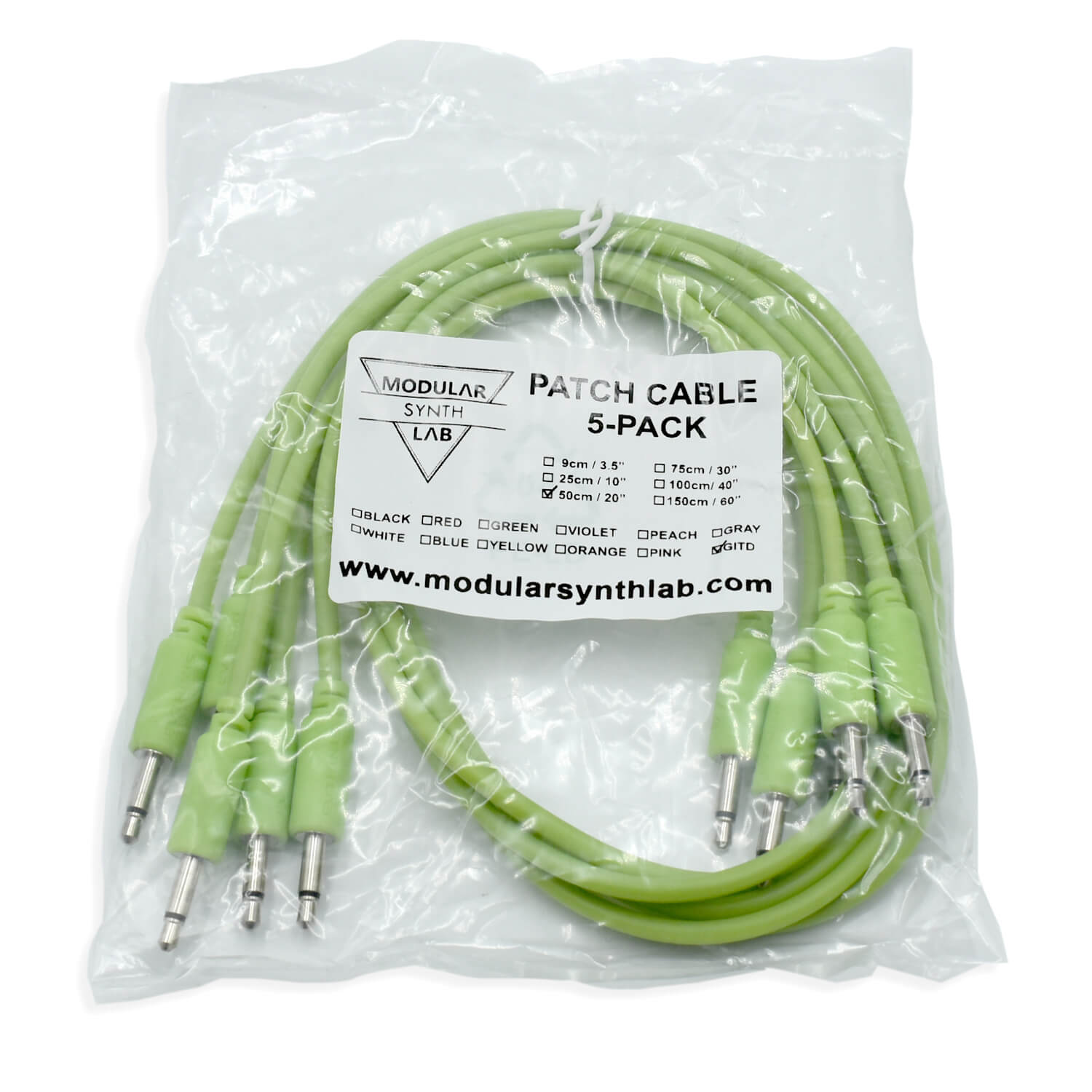 Eurorack cables - Order online, Patch & Power Cables | ModularSynthLab