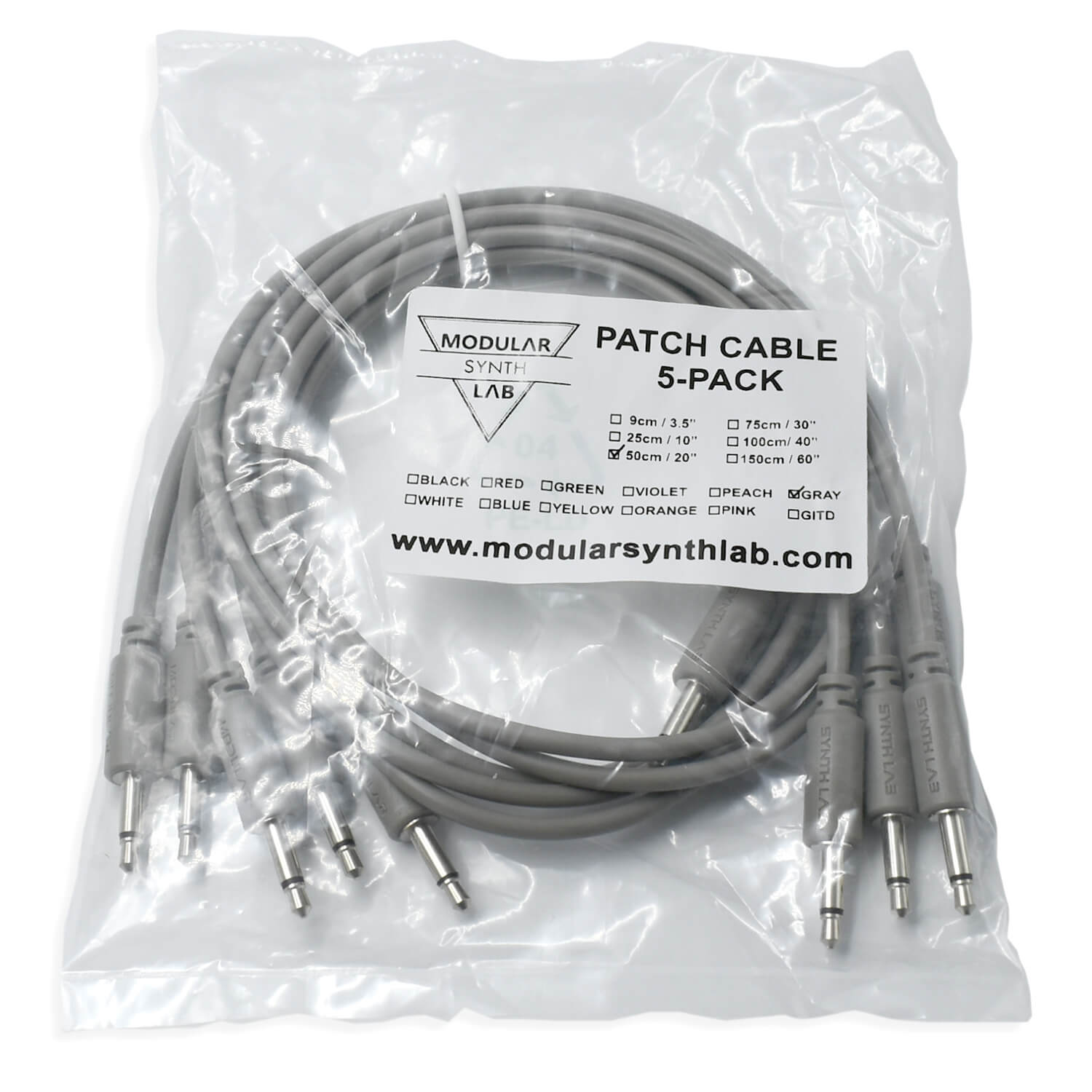 Eurorack cables - Order online, Patch & Power Cables | ModularSynthLab