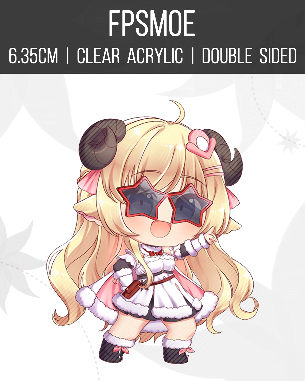 Watame Keychain - FPSMOE - MofuMerch