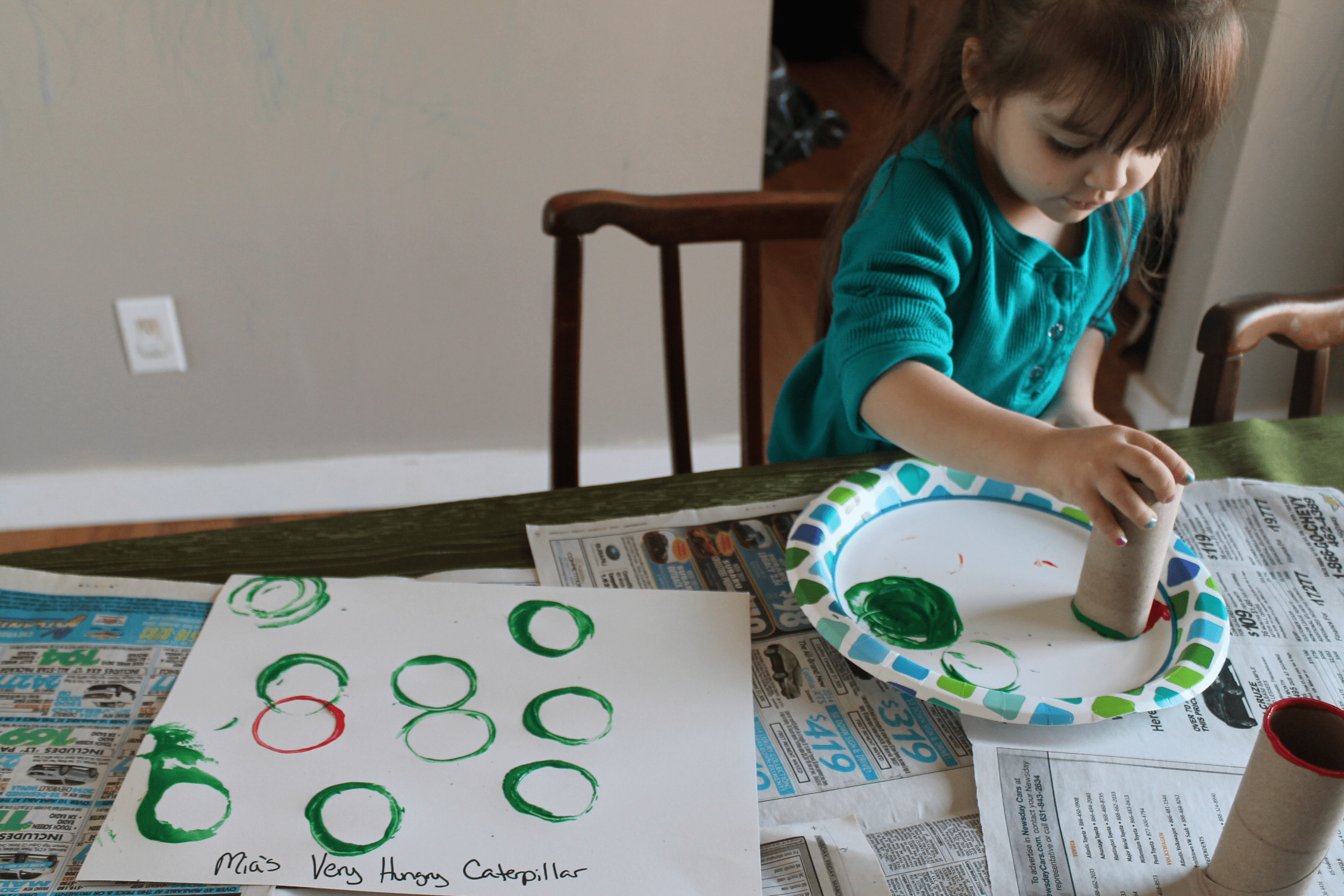 The Very Hungry Caterpillar Craft