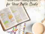 How To Use The Best Bible Color Coding System For Your Bible Study