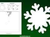 Free Snowflake Template Printable