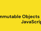 Creating Immutable Objects In Javascript