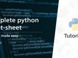 Python Cheat Sheet Pdf Download Updated Guide 2022