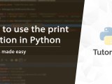 How To Print In Python Use Of Print Function