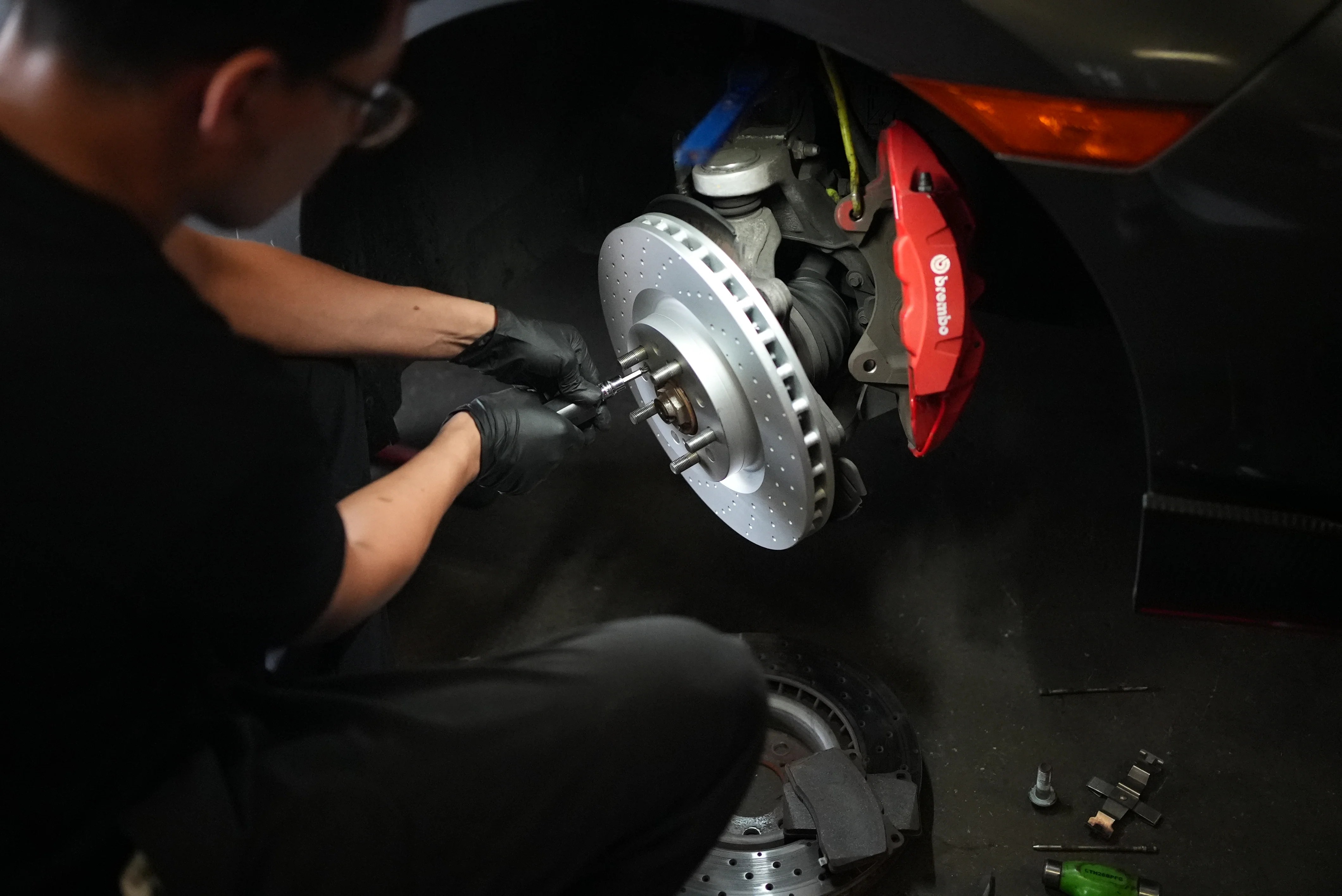 Custom Wheel Alignment Low Car Friendly In Ground Lift Monrovia