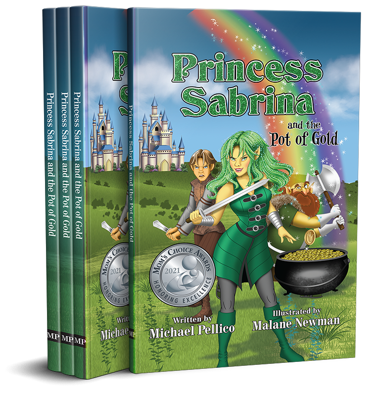 Princess Sabrina and the Pot of Gold Children's Book | Moonbow Publishing