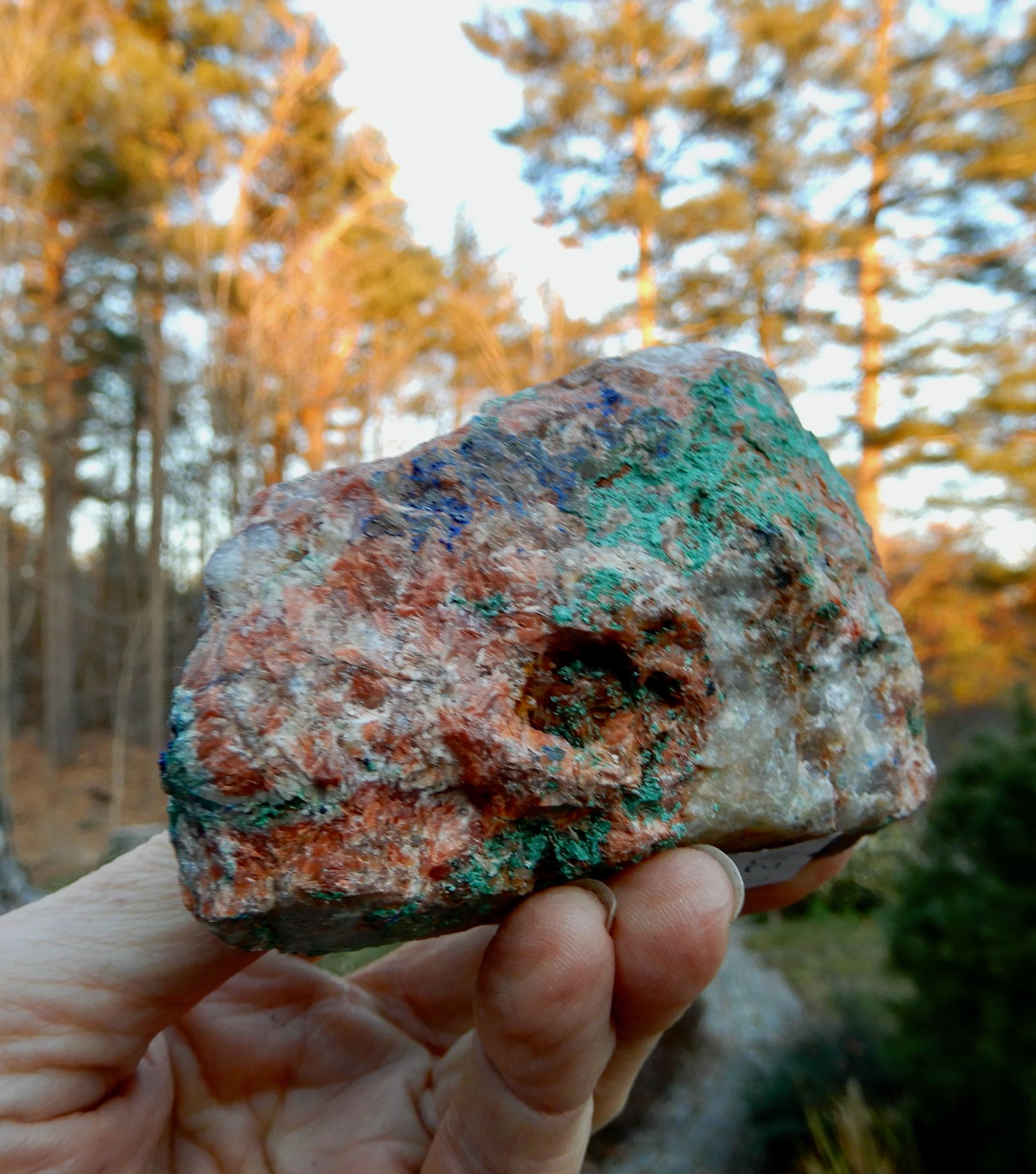 Azurite Malachite Raw Cluster - MOON SOUL MAGIC