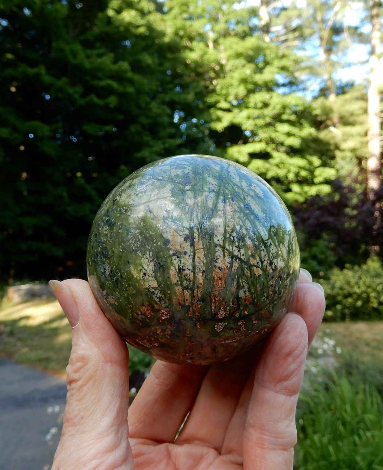 Jade 70 mm Sphere - MOON SOUL MAGIC