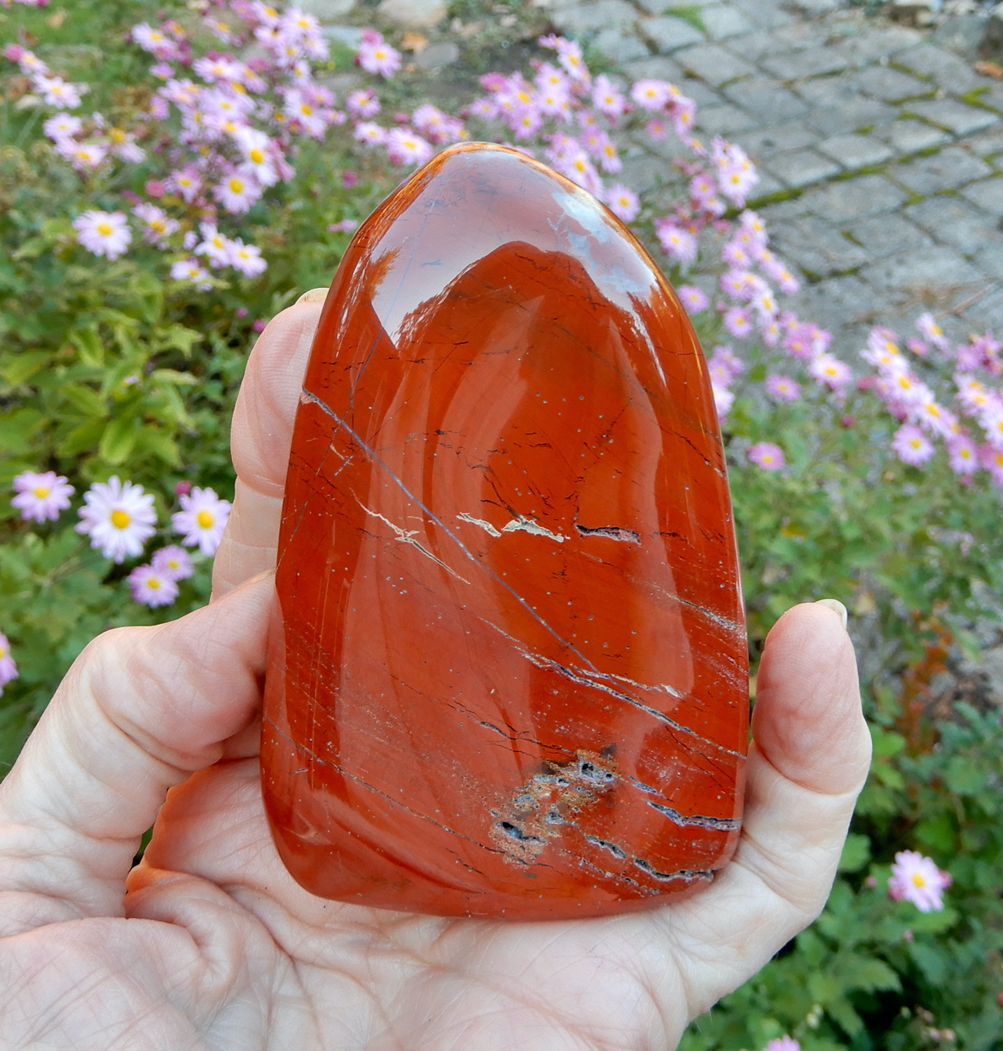 Red Jasper Small Standing Free Form - MOON SOUL MAGIC